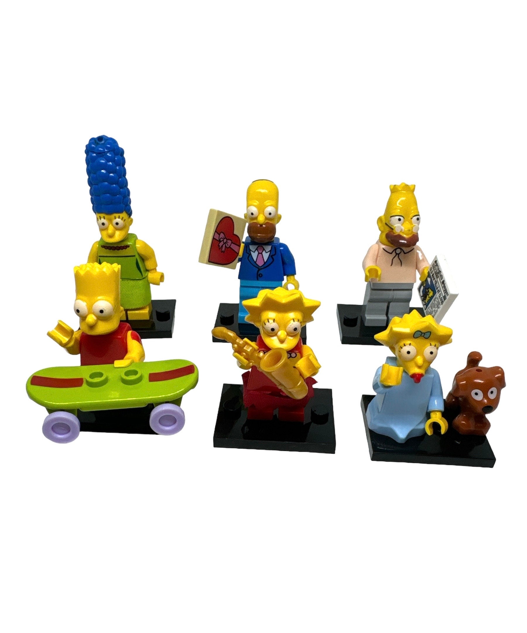 Custom Simpsons Frames, Custom Lisa Simpson Figure, Custom Bart Simpson ...