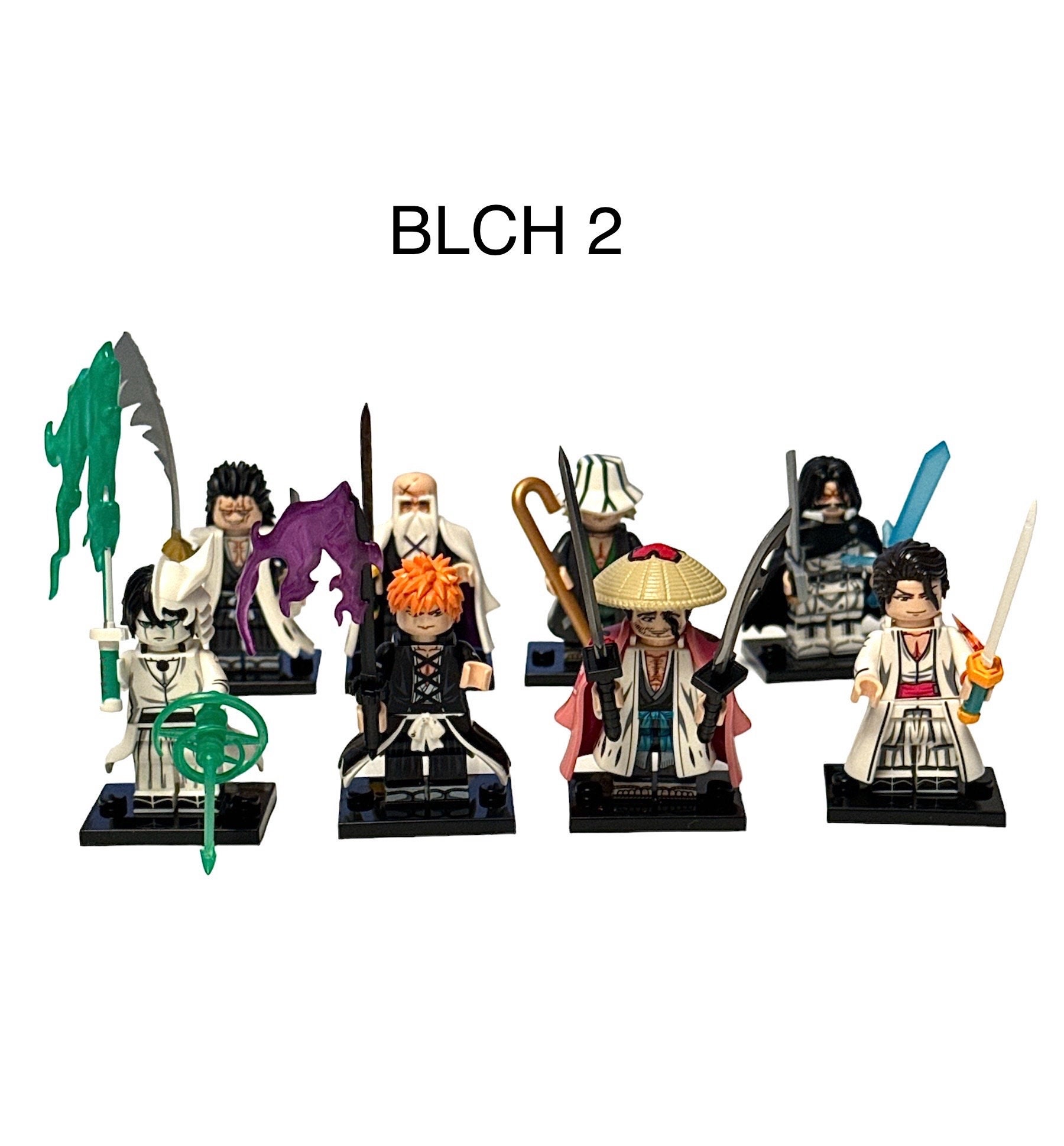 Custom Anime Mini Figure Set, BLCH Anime Mini Figures, Custom Japanese ...