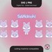 Buff Aniteez Stickers Ot8 | Ateez Funny Stickers | Kpop Funny Stickers ...