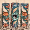 Harry HP Wizard Owl Magic Potter 20oz Stainless Steel Tumbler Harry Owl ...