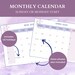 2024 and 2025 Digital & Printable PDF Calendar | 2024 and 2025 Editable ...