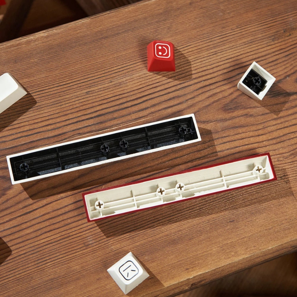 Red Keycaps, Artisan Keycaps, Custom Keycaps Backlit Set 160 PBT Keys ...