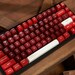 Red Keycaps, Artisan Keycaps, Custom Keycaps Backlit Set 160 PBT Keys ...