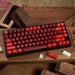 Red Keycaps, Artisan Keycaps, Custom Keycaps Backlit Set 160 PBT Keys ...
