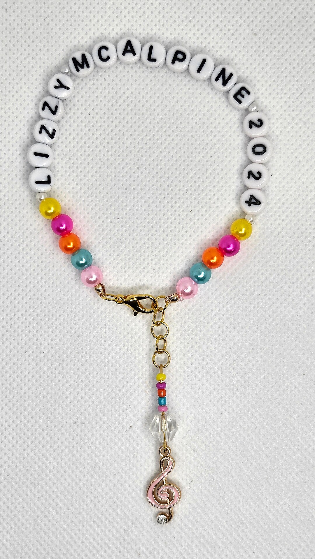 Lizzy Mcalpine Inspired 2024 Tour Bracelet Gold Plated - Etsy