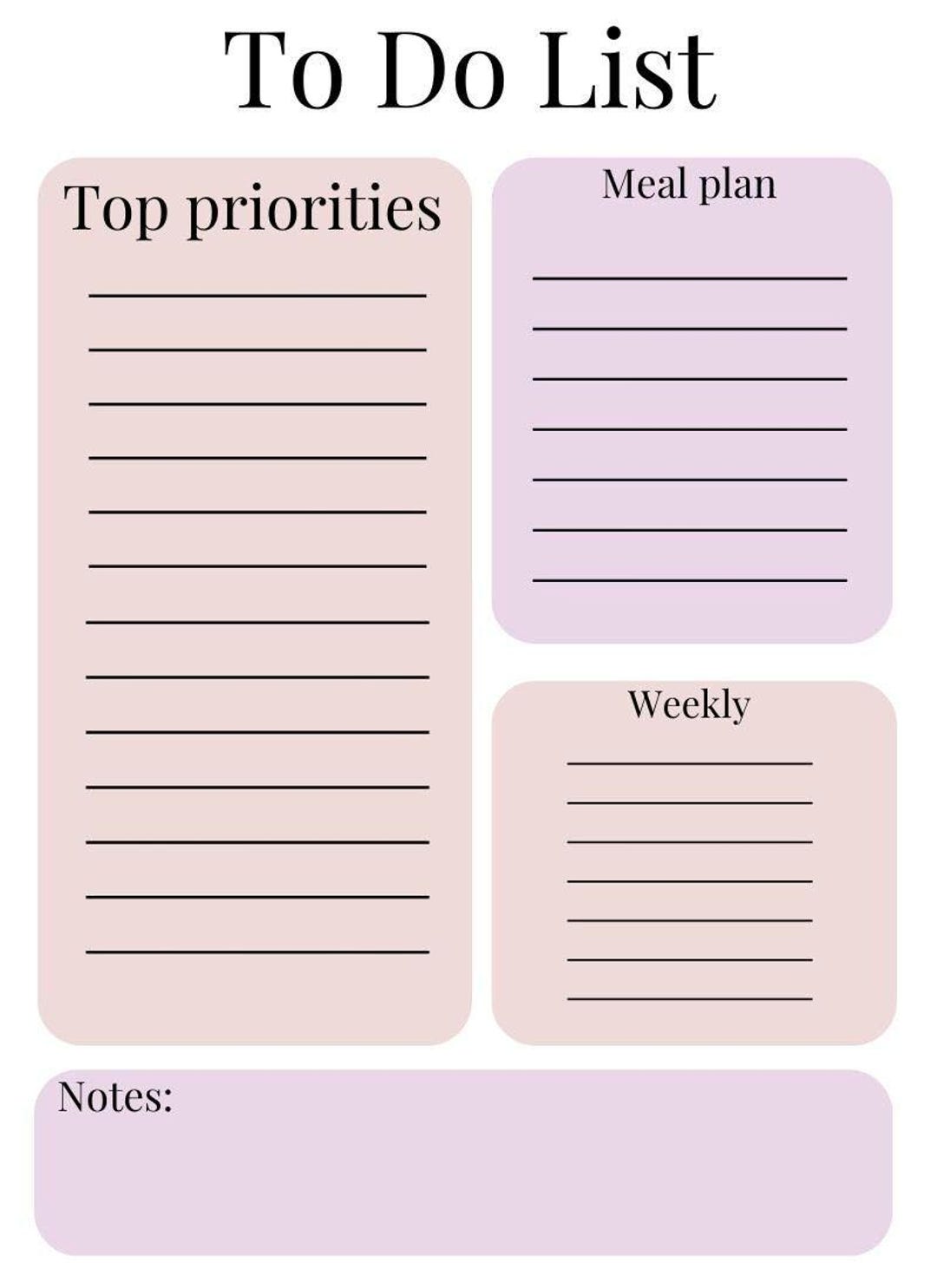 Digital Planners/to Do List for Any Age! Super Simple to Use Digital ...