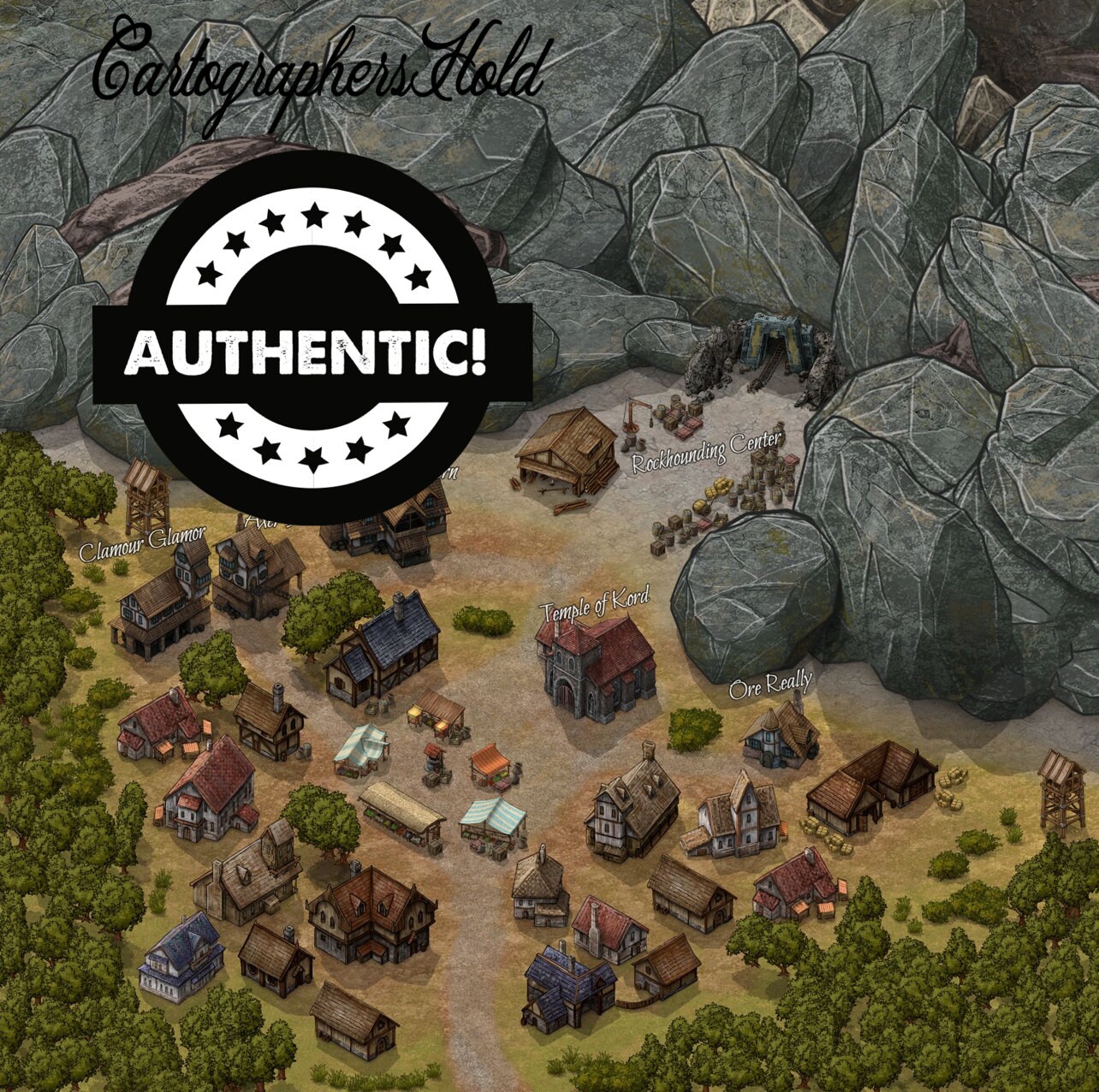 Custom Fantasy Map for Tabletop Games, Writers, Map Enthusiasts - Etsy