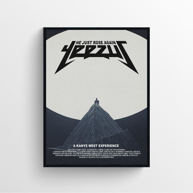 Yeezy Poster - Etsy