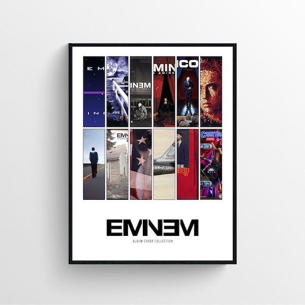 Eminem Album Cover Print - Etsy