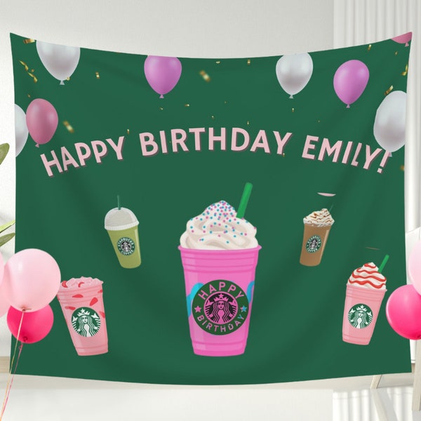 Starbucks Party Decor - Etsy