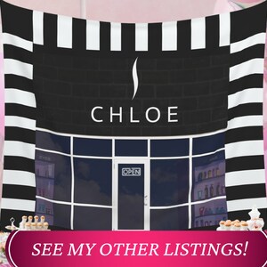 PERSONALIZED Sephora Wall Tapestry Pink Wall Decor Custom Name Bedroom ...