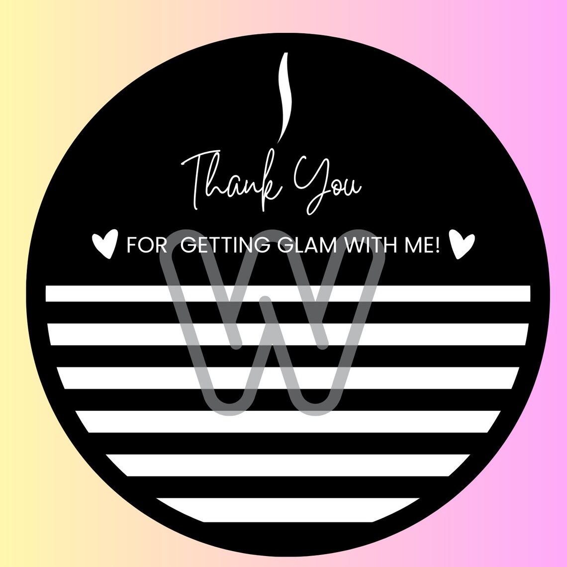 SEPHORA INSPIRED Personalized Stickers Download Birthday Party Makeup ...