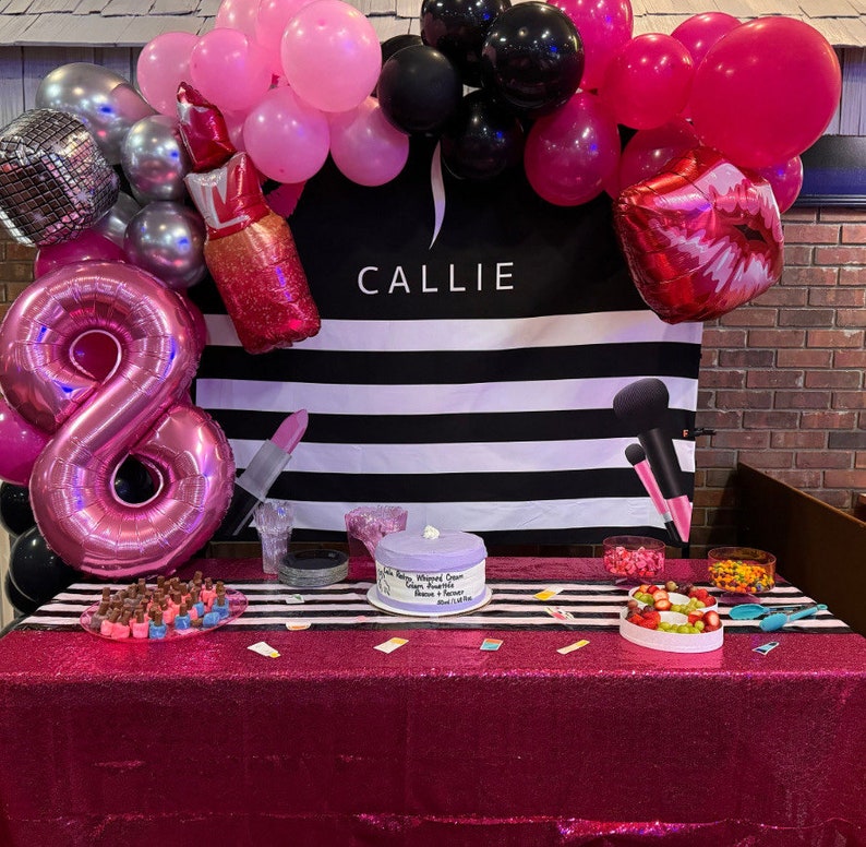 PERSONALIZED Sephora Wall Tapestry Pink Wall Decor Custom Name Bedroom ...