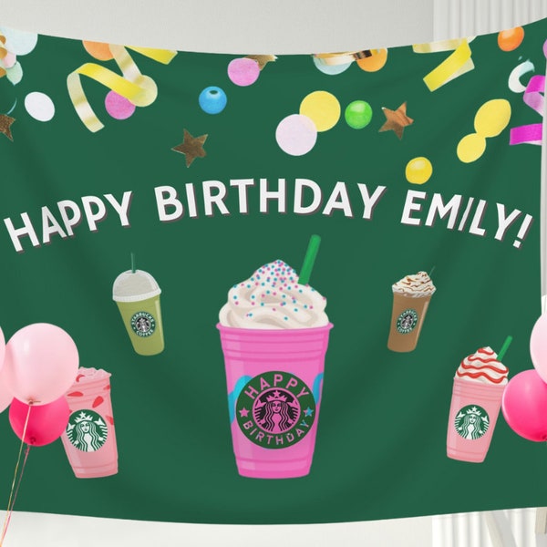 Starbucks Party Decor - Etsy