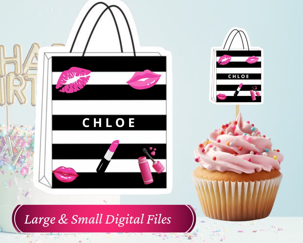 Sephora Inspired Cupcake Cake Personalized Custom Name Party Design ...