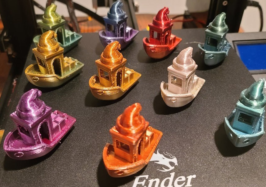 3D Benchy Boat - Multiple Colors - Etsy