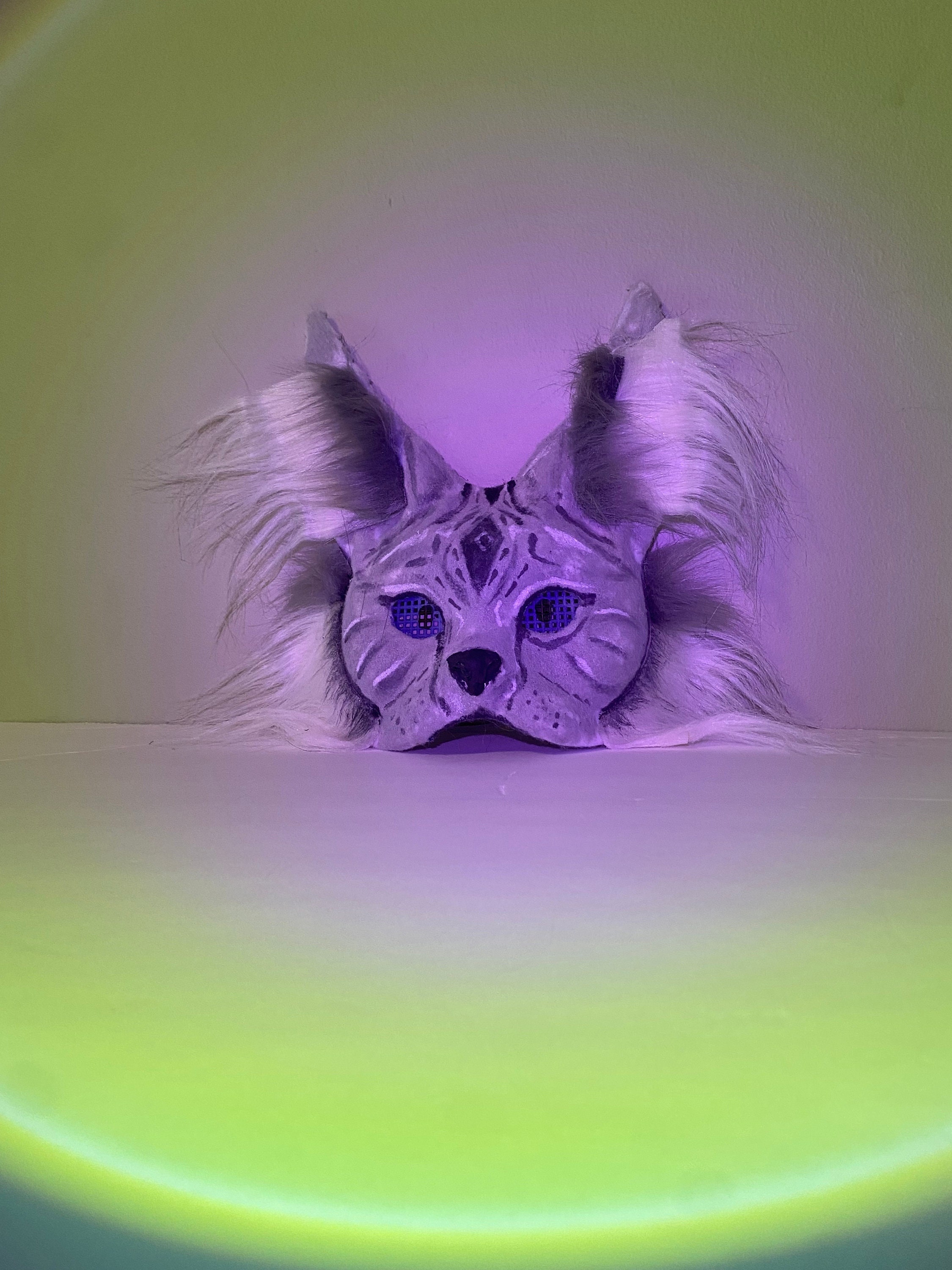 Therian Maine Coon Mask Etsy