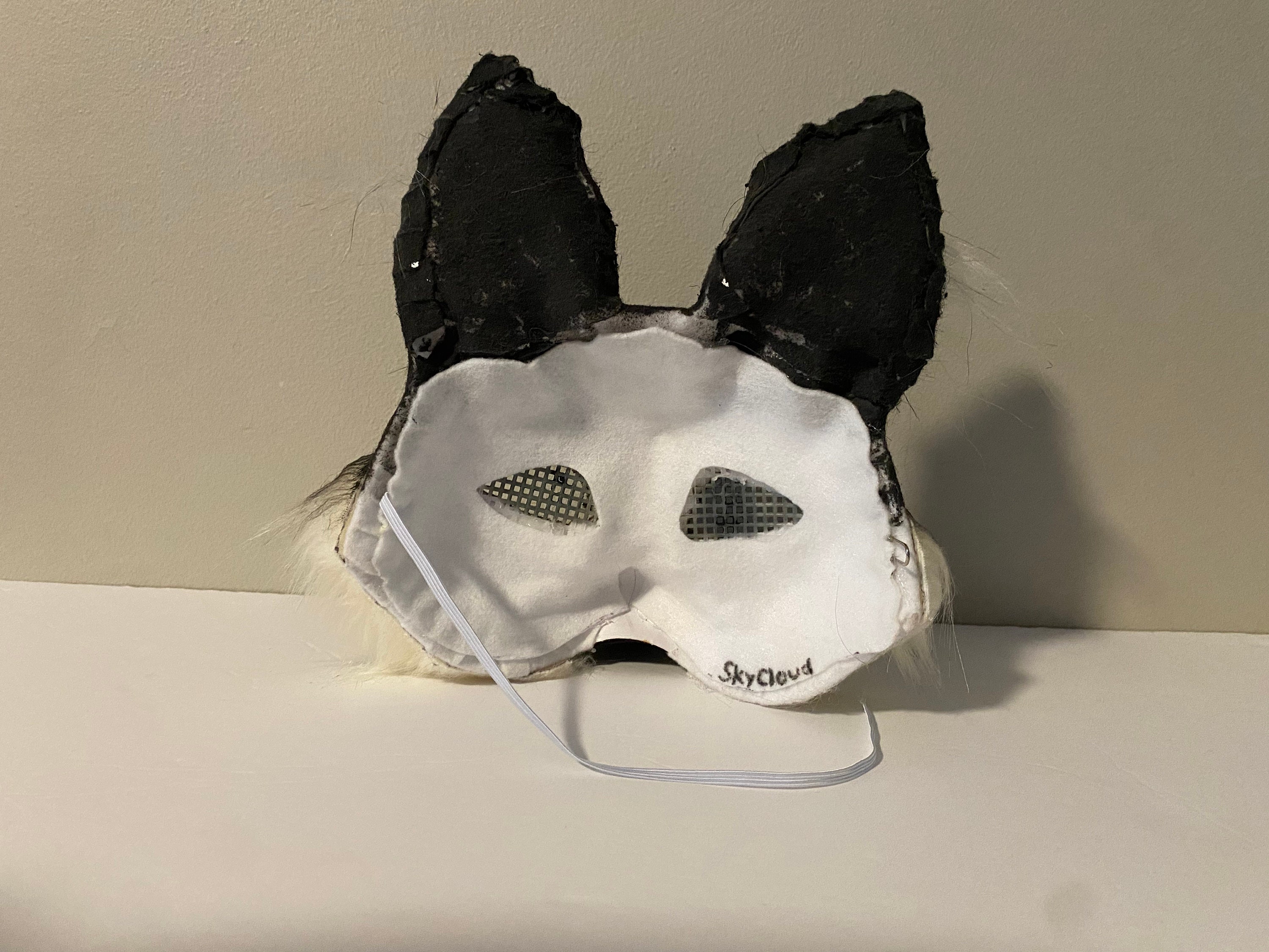 Therian Gray Wolf Mask - Etsy