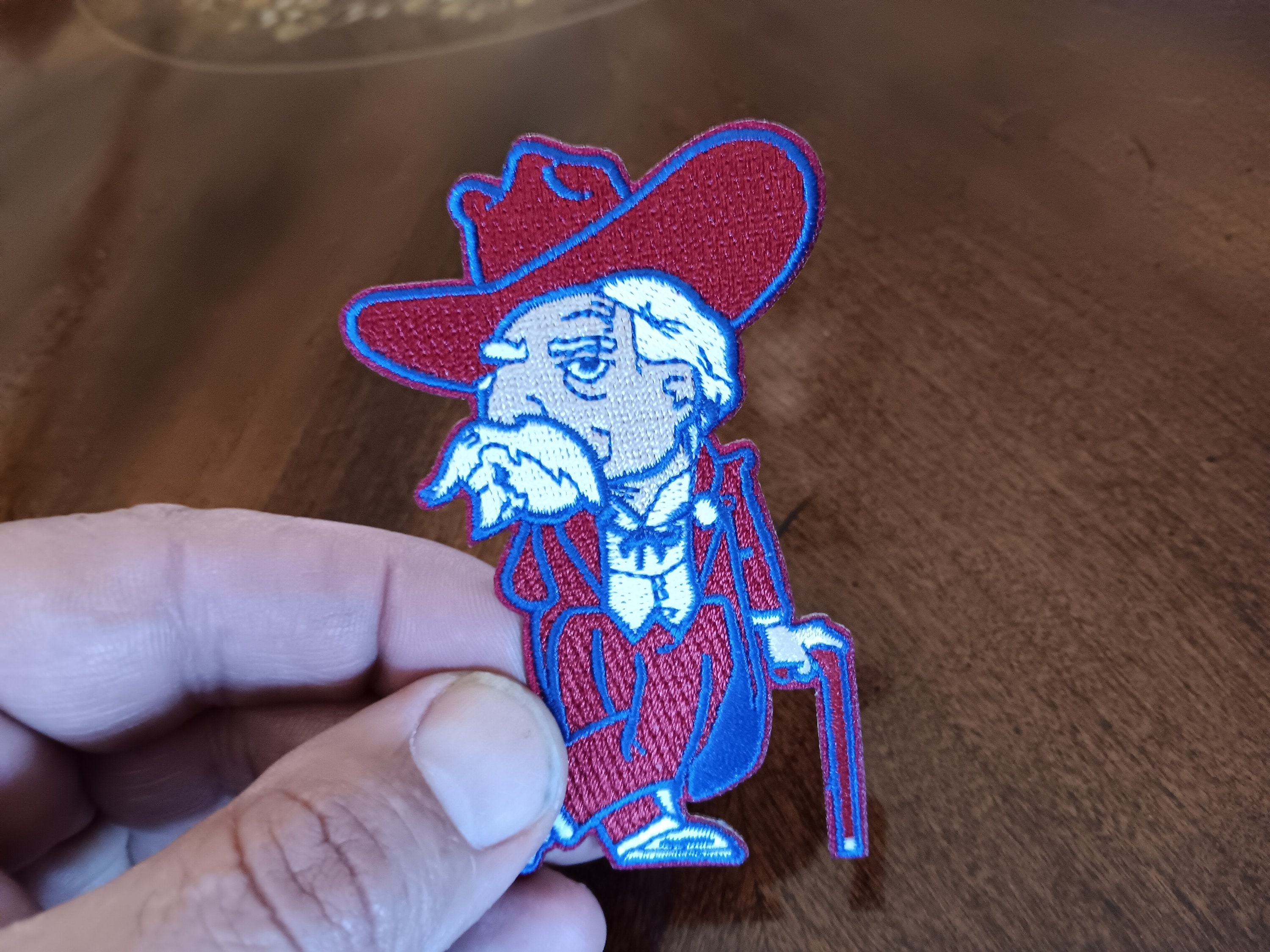 Vintage Ole Miss Colonel Reb Patch - Etsy