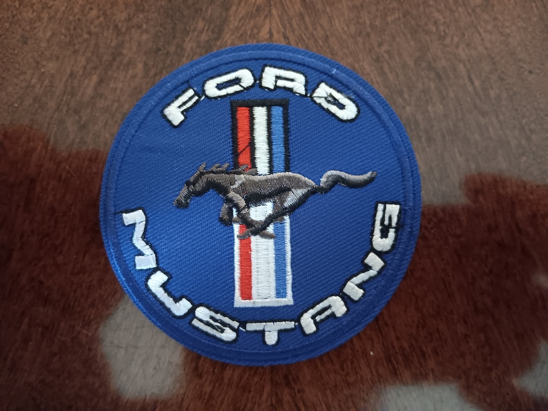 Vintage Ford Mustang Patch - Etsy