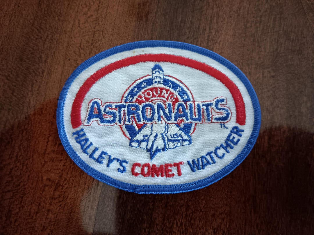 Vintage Young Astronauts Patch Halleys Comet Watcher - Etsy