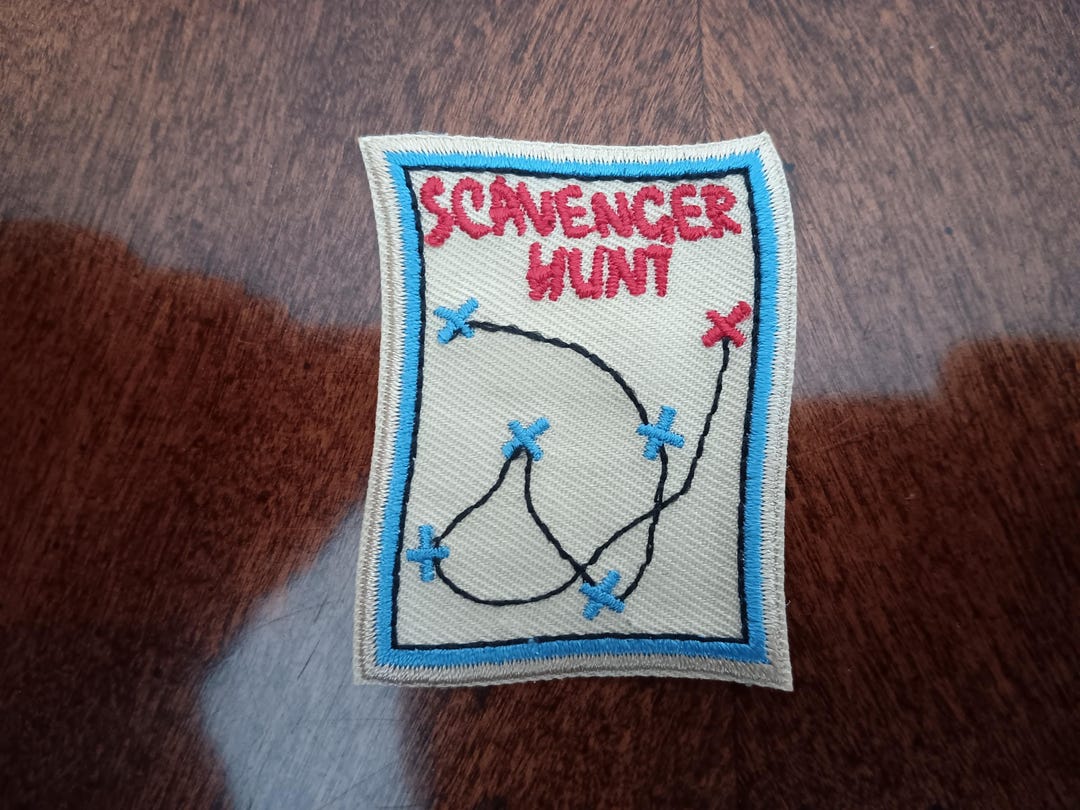 Vintage Scavenger Hunt Patch - Etsy