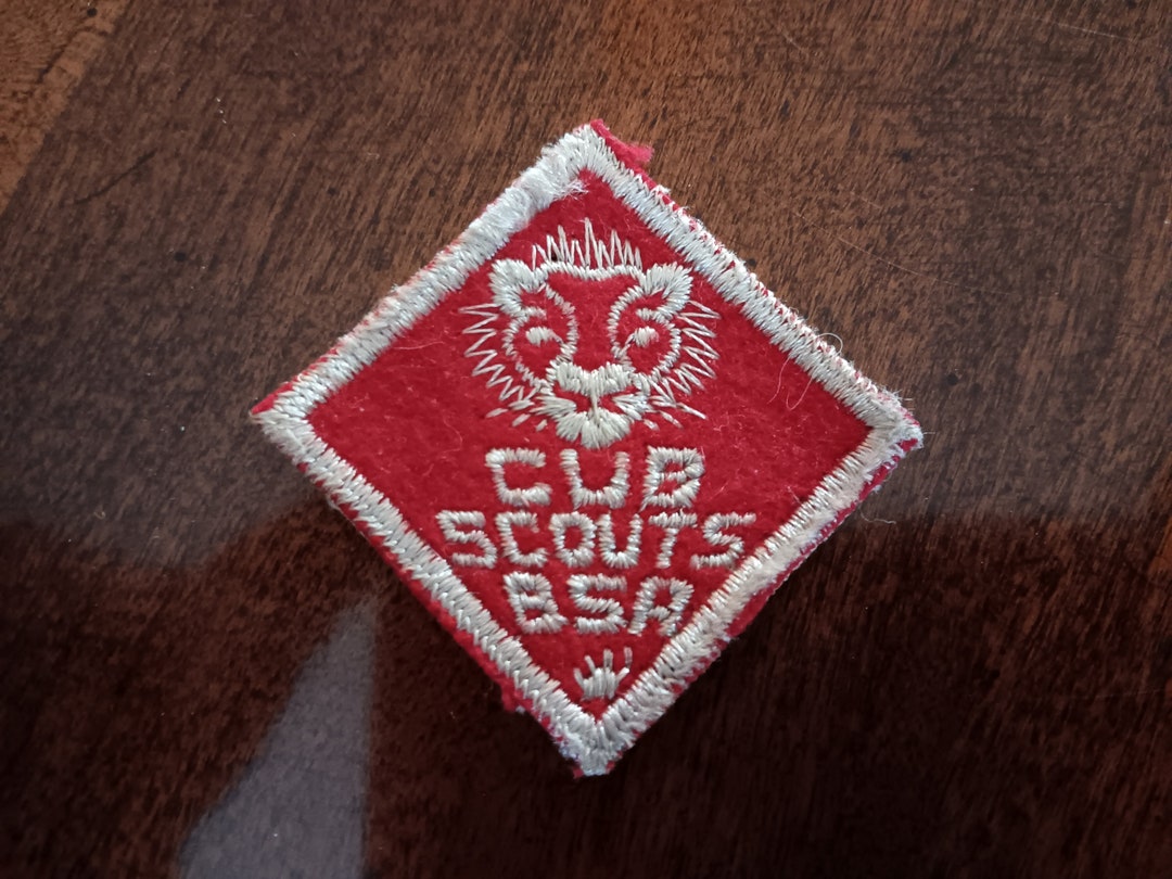 Vintage Cub Scouts Lion Patch - Etsy