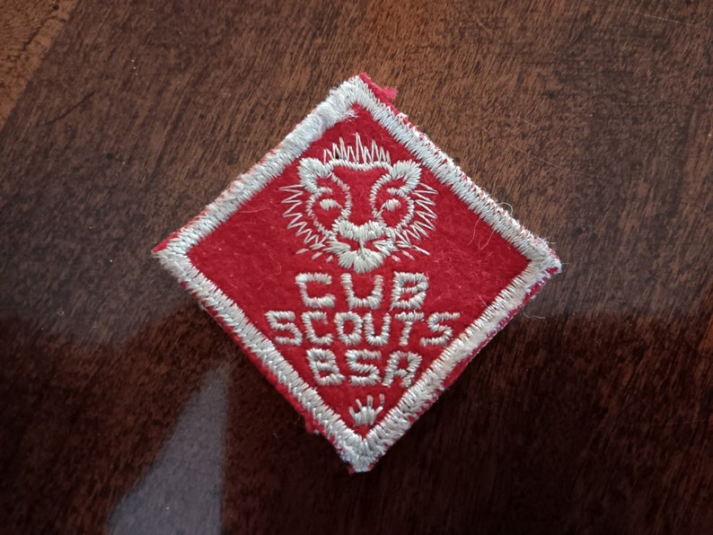 Vintage Cub Scouts Lion Patch - Etsy