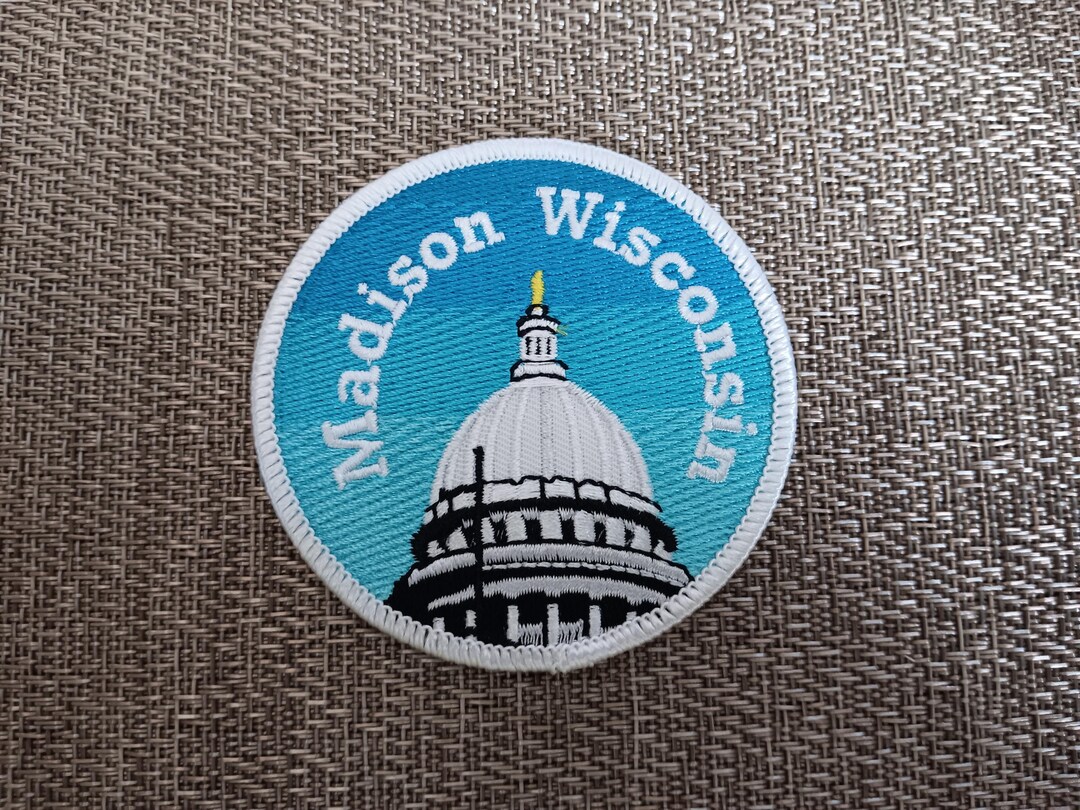 Vintage Madison Wisconsin Patch - Etsy