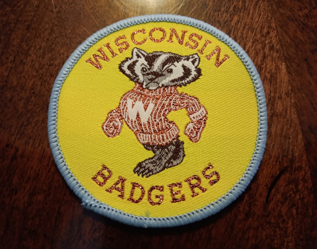 Vintage Wisconsin Badgers Patch - Etsy