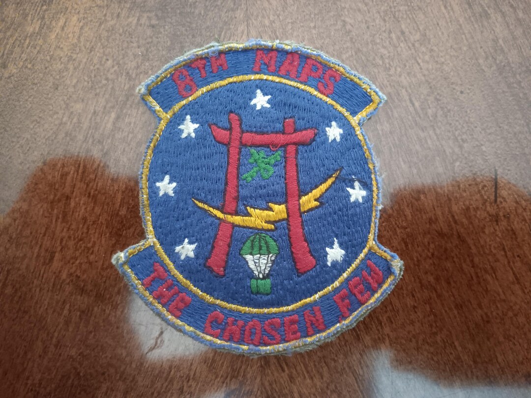 Vintage 8th Maps Velcro Patch the Chosen Few - Etsy