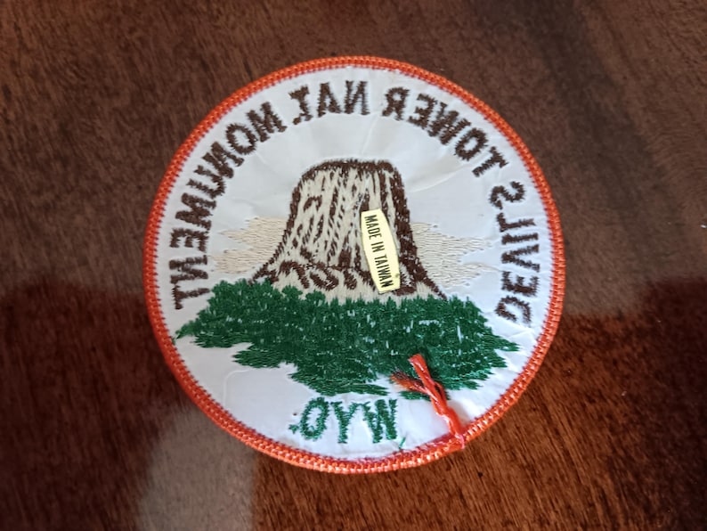 Vintage Devils Tower National Monument Patch - Etsy