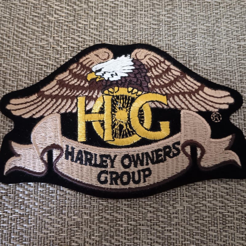 Harley Hog Patch - Etsy
