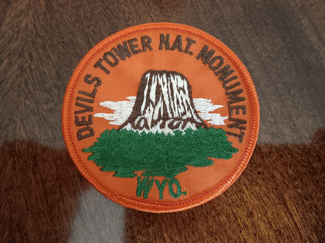 Vintage Devils Tower National Monument Patch - Etsy