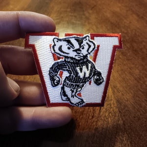 Vintage Wisconsin Badgers Patch - Etsy