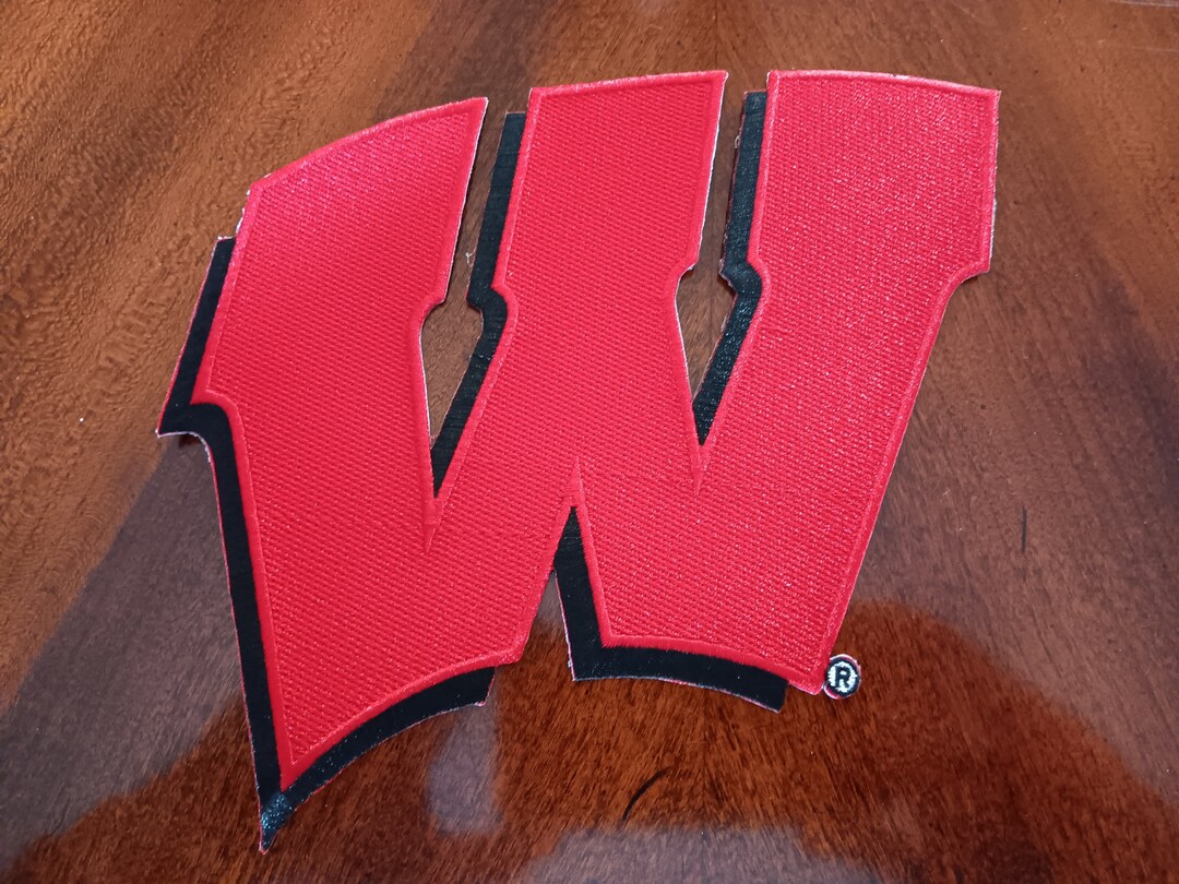Vintage Large Wisconsin Badgers Motion W Patch - Etsy