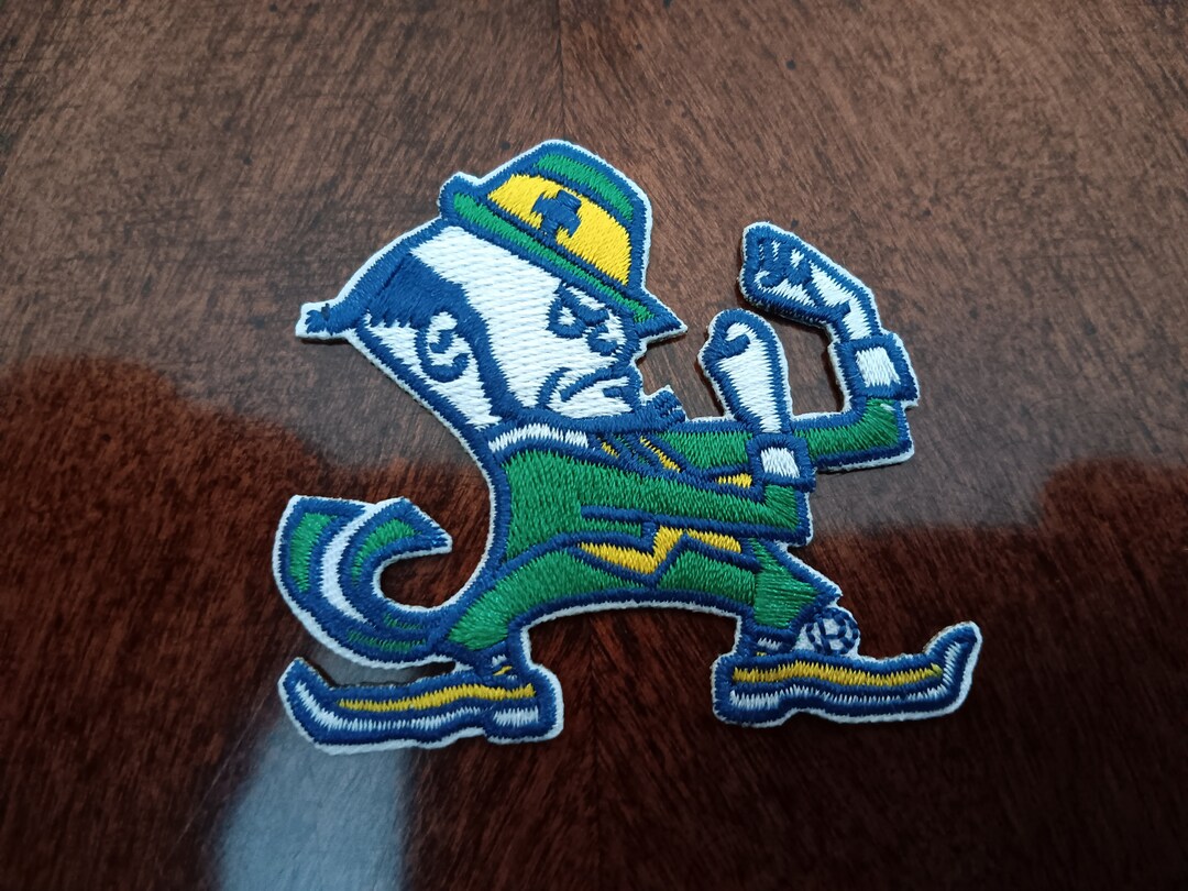 Vintage Notre Dame Fighting Irish Patch - Etsy