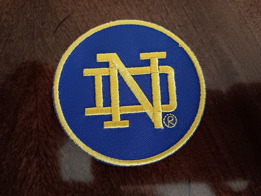Vintage Notre Dame Fighting Irish Patch - Etsy
