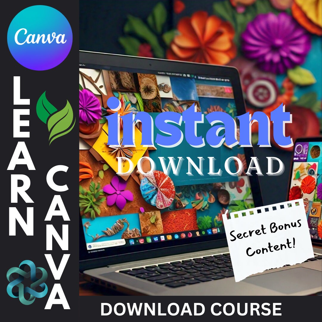 Canva Class: Learn to Design Like a Pro in Minutes - Etsy