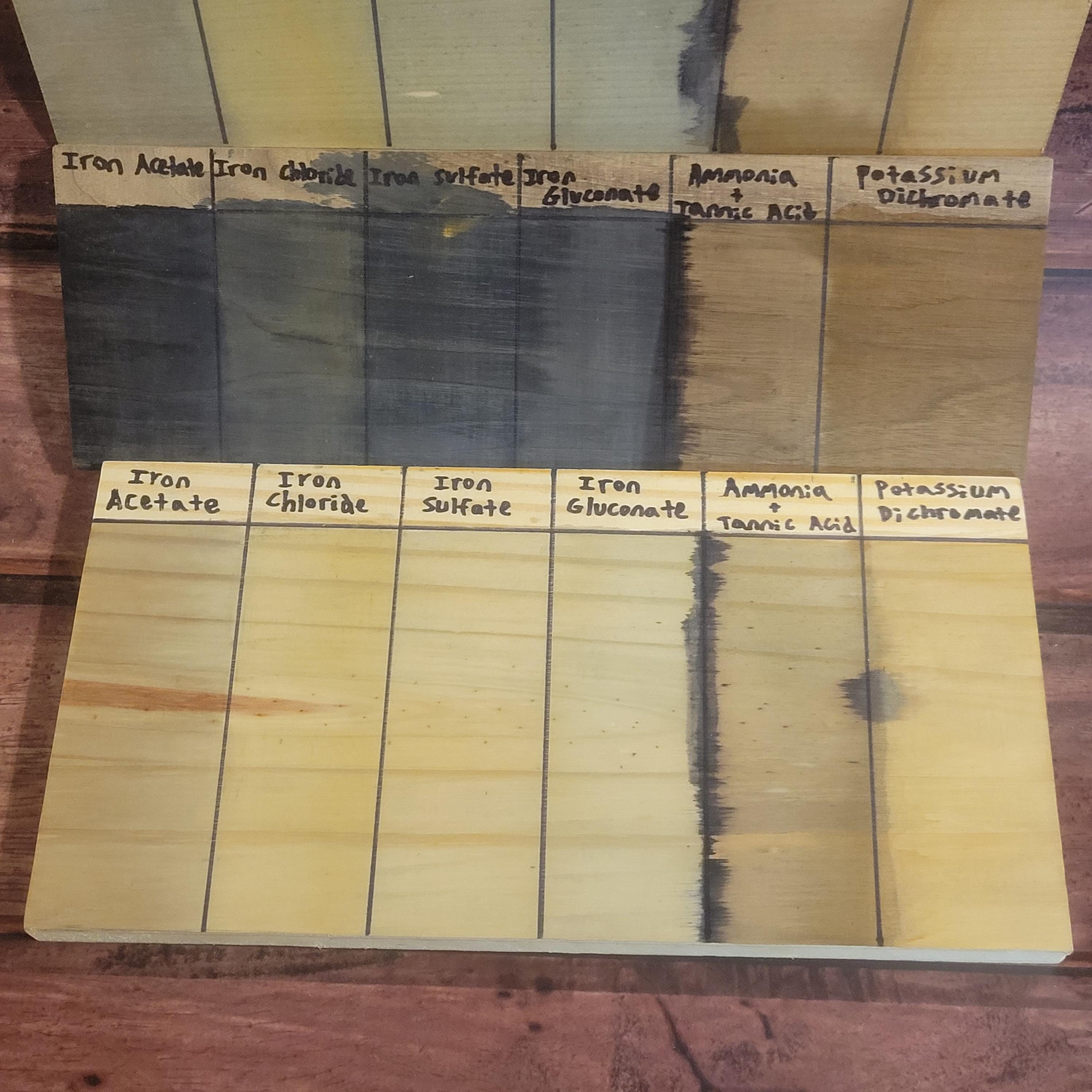 Ebonizing Solutions Variety Pack for Wood Staining - Etsy