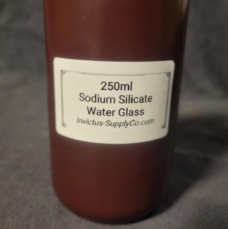 Water Glass Sodium Silicate Solution - Etsy