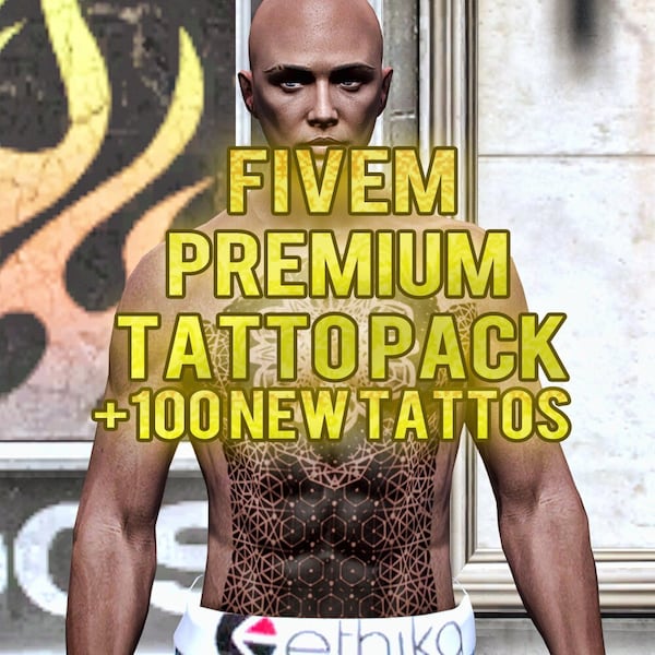 Fivem Tattoos Packs - Etsy