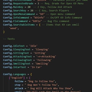 Fivem Police K9-script | ESX | Geoptimaliseerd | - Etsy België