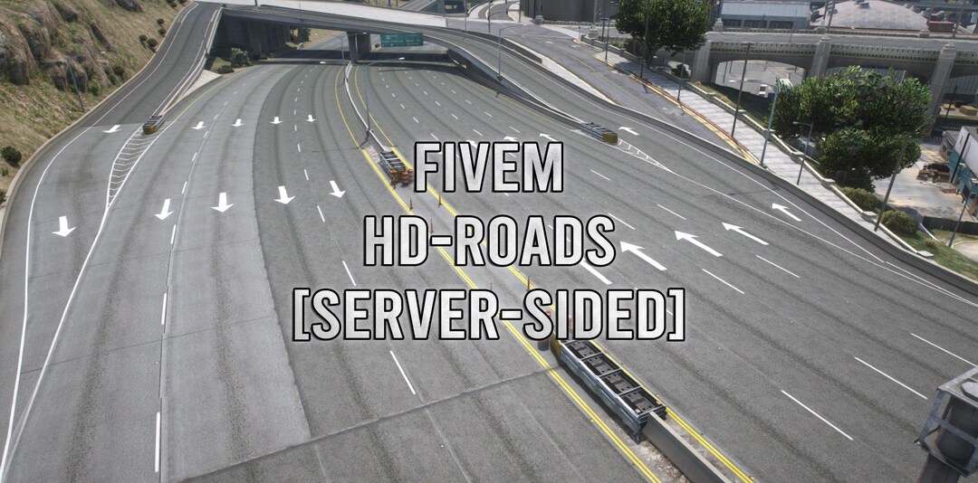 Fivem HD Roads | Server Sided, Fivem Ready - Etsy Australia