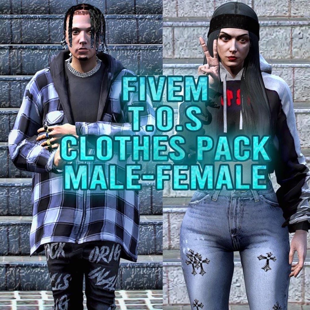 Pack de vêtements TOS Fivem | Respectueux des traditions | Homme-Femme ...