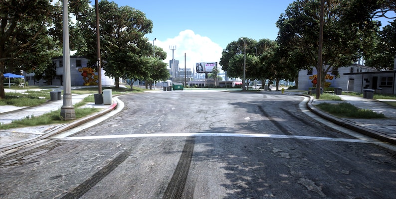 Mapa de Fivem Grove Street Hood / Fivem Ready / Optimizado / Alta ...