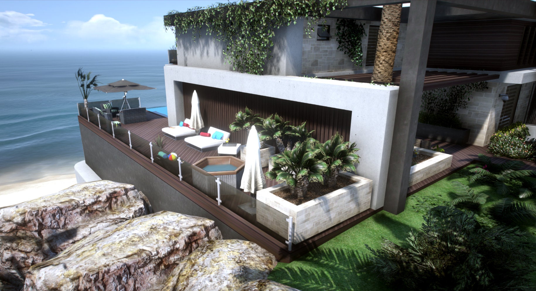 Fivem Beach Mansion MLO | Fivem Ready | Optimized | High Quality ...