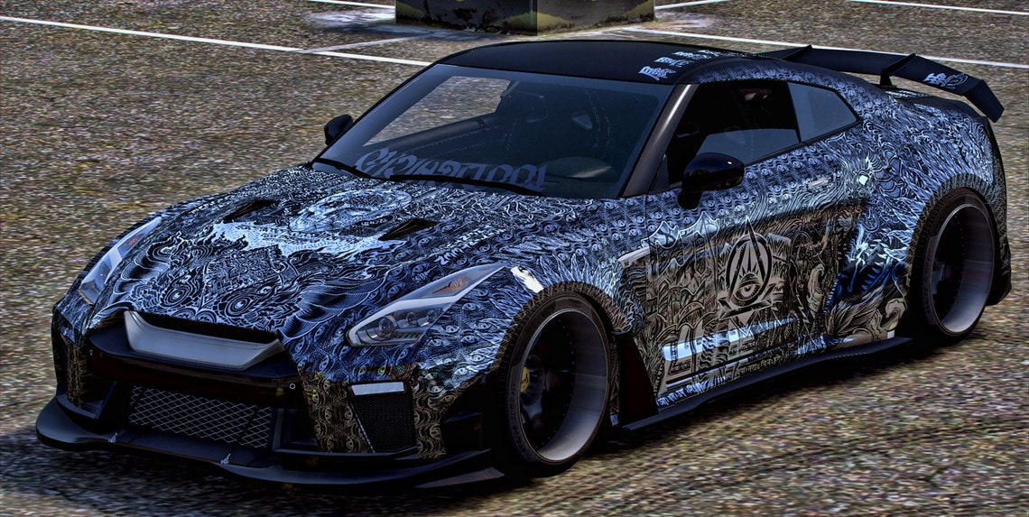 Fivem GTR R35 Chrome Body Fivem Ready High Quality Model - Etsy Canada