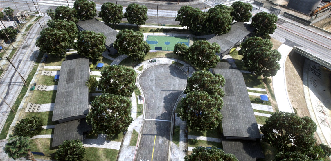 Mapa de Fivem Grove Street Hood / Fivem Ready / Optimizado / Alta ...