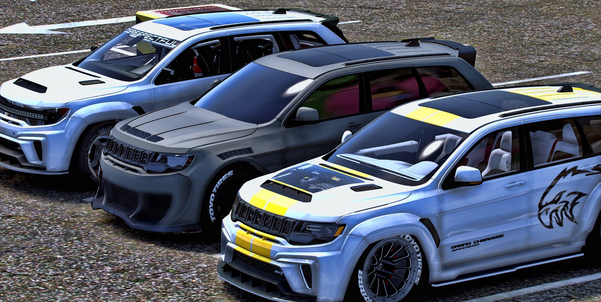 Fivem Trackhawk Car Pack | Fivem Ready | Optimized | High Quality | - Etsy